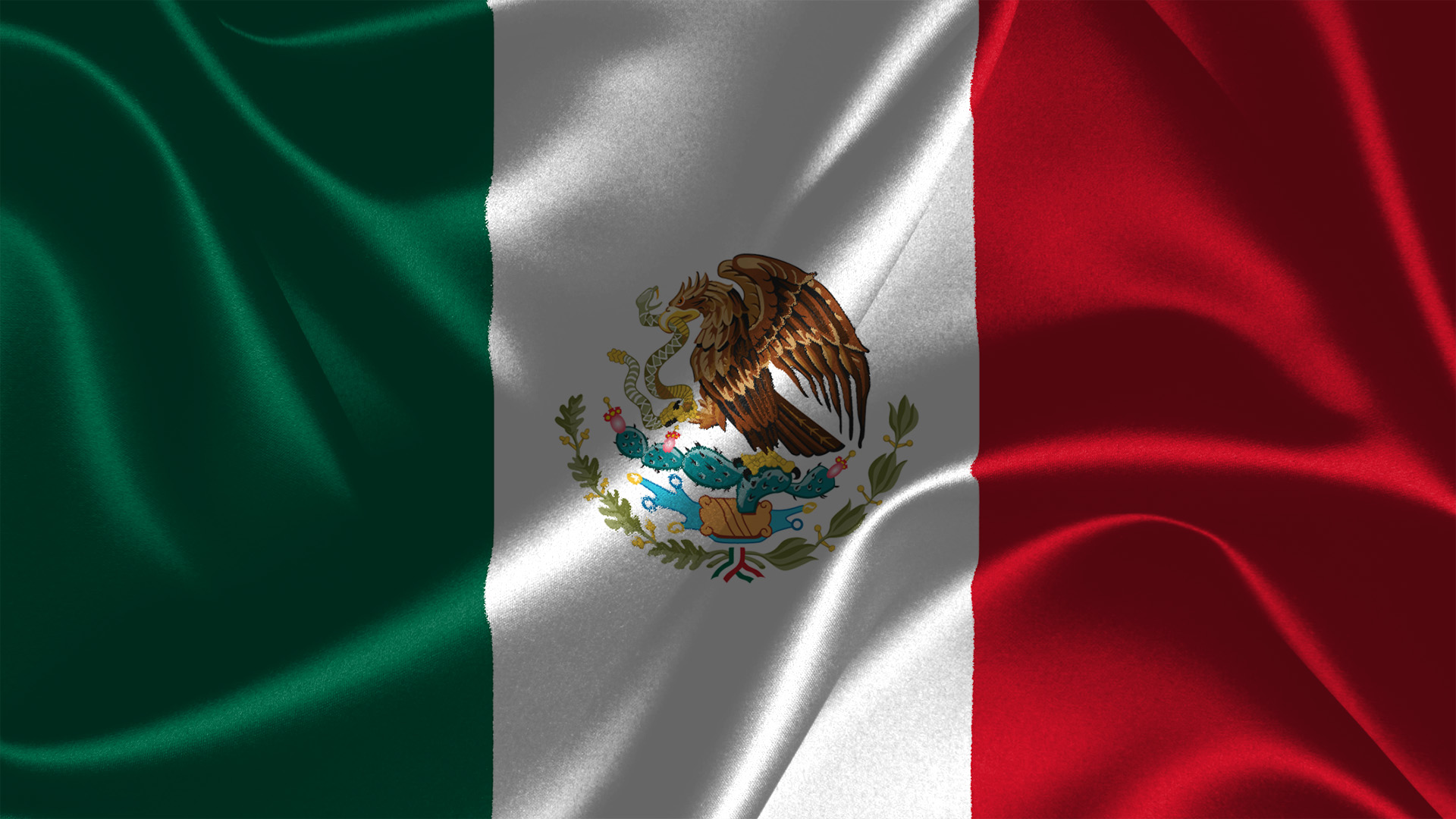 Die Flagge Mexikos - Hintergrundbilder Die Flagge Mexikos - Hintergrundbilder